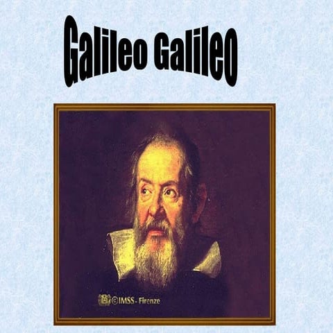 Galileo galilei power point | PPTX