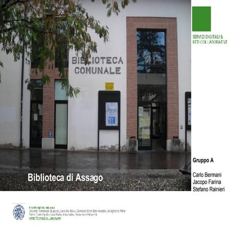 Presentazione Gruppo A Ppt