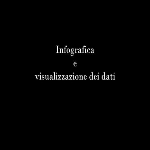 Data visualization e infografiche | PPTX
