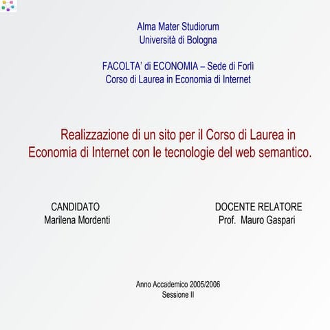 Presentazione | PPT | Computing | Technology & Computing