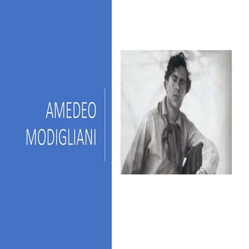 Modigliani | PPTX