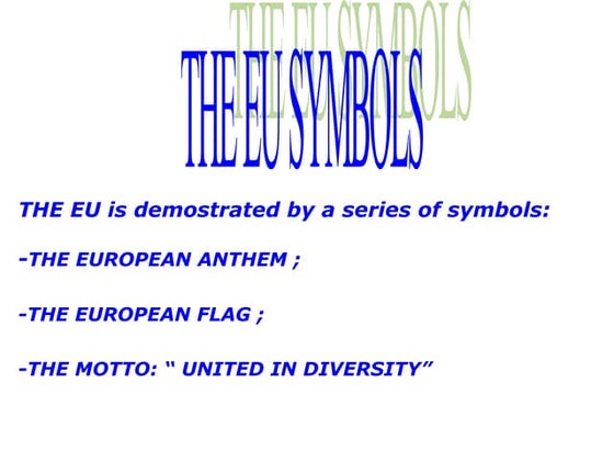 Eu flag history | PPT