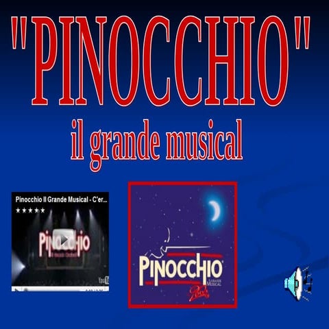 PINOCCHIO il musical | PPT