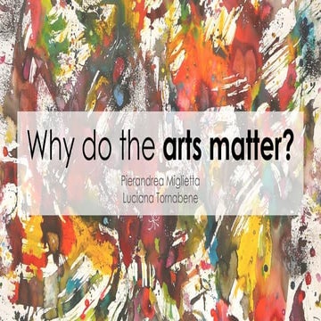 Why do the arts matter? | PDF