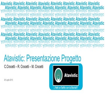 Presentazione Atavistic | PPTX