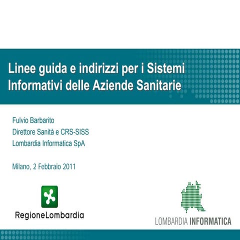 Presentazione attività l ispa linee guida | PDF