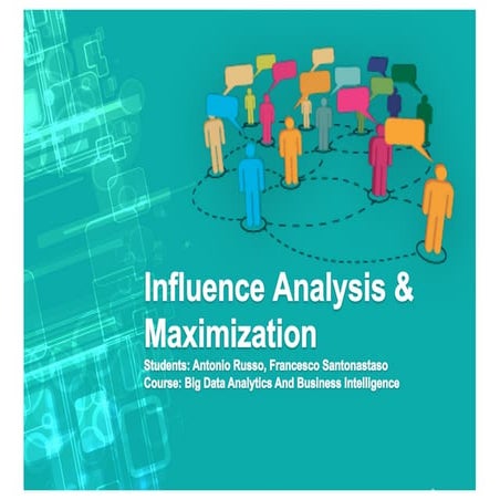 Influence Analysis & Maximization | PDF