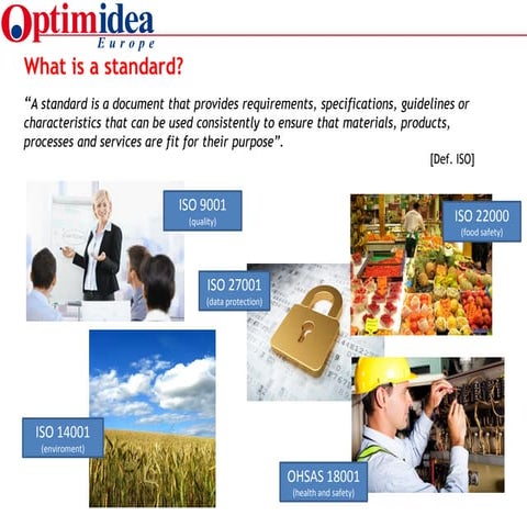 OPTIMIDEA Europe - CERTIFICATION | PPT