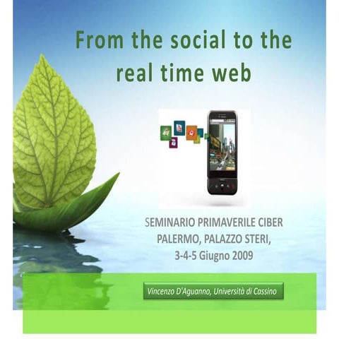 From social web to real-time web | PPTX | Computing | Technology ...