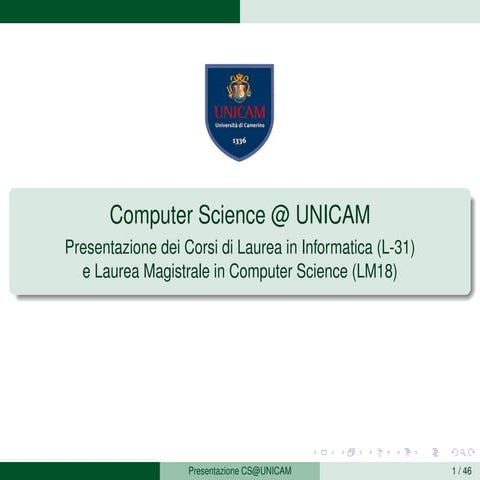 UniCam Informatica | PPT