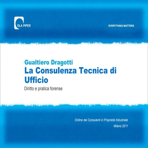 La Consulenza Tecnica di Ufficio | PPTX