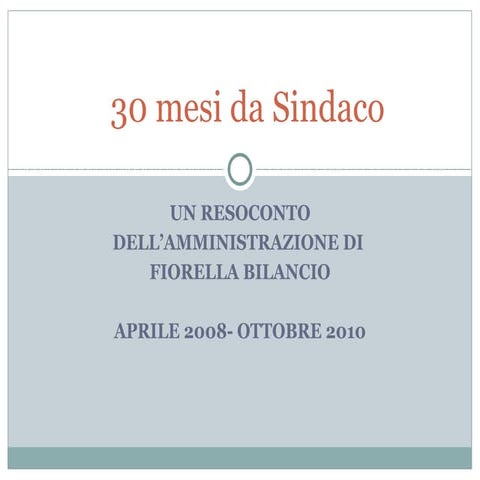 Presentazione definitiva | PPT