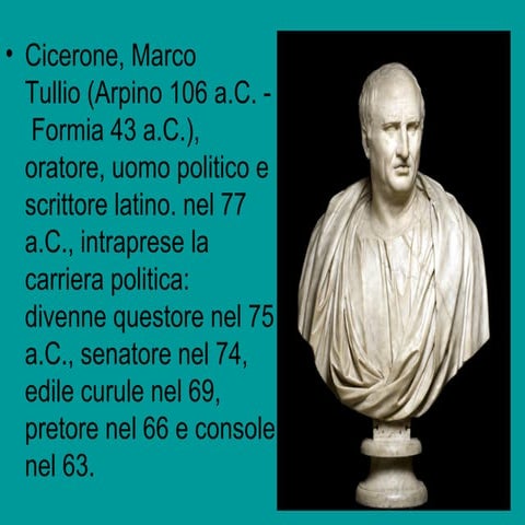 Presentazione di cicerone | PPT