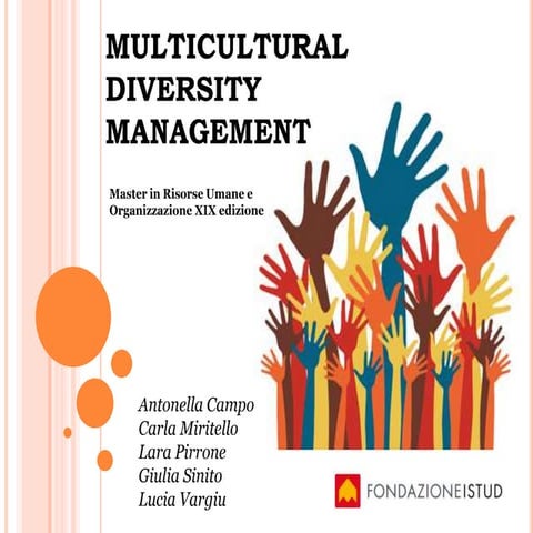 Multicultural Diversity Management | PPTX
