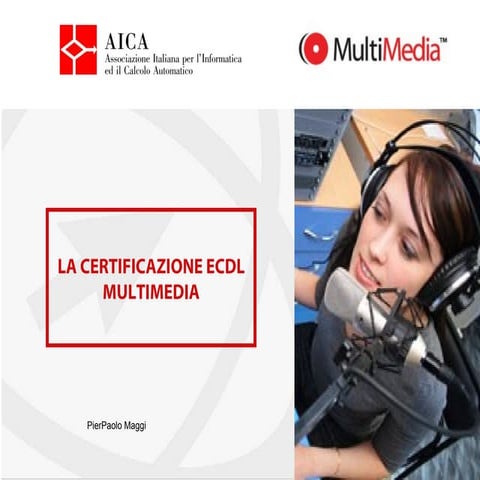 Presentazione Ecdl Multimedia3 Ppt