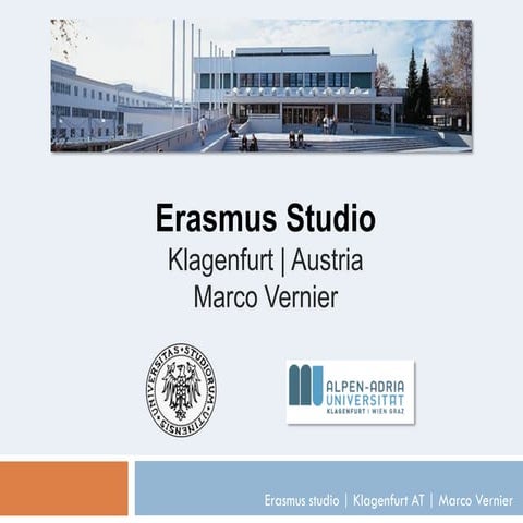 Presentazione erasmus | PPT