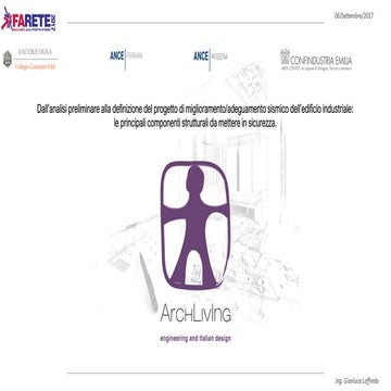 Dall’analisi preliminare alla definizione del progetto di miglioramento ...