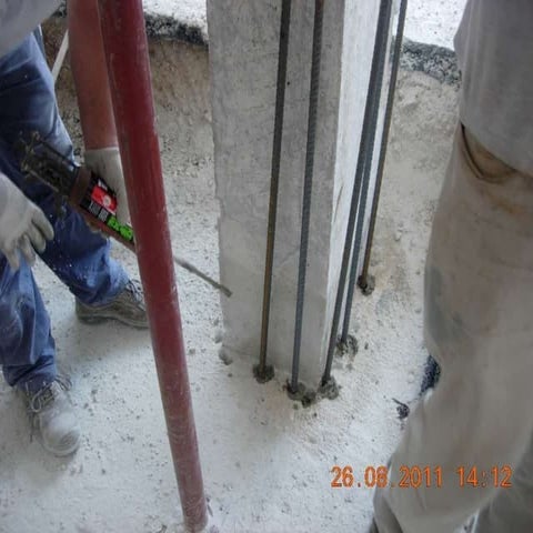 Intervento Pettino - Consolidamento pilastri portanti | PPT