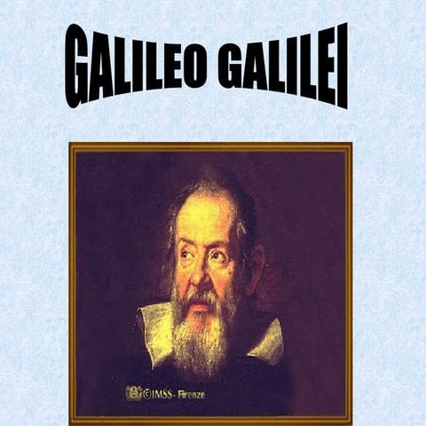 Galileo galilei power point | PPTX