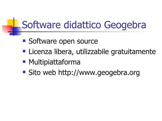 Geogebra slider | PDF