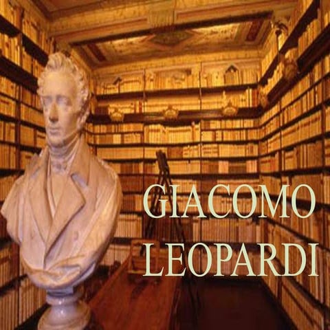 Presentazione giacomo leopardi | PPT