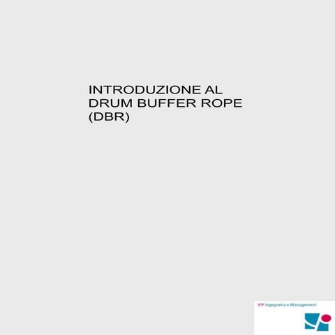 Presentazione Introduzione Al Dbr | PPTX