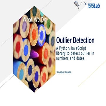 Outlier Detection in number e dates | PPTX