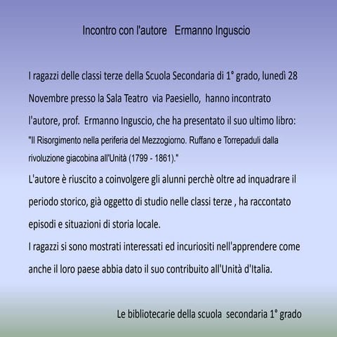 18187494186321933016alleil Primo Sguardo Presentazione Del Libro Di Ermanno Olmihtml