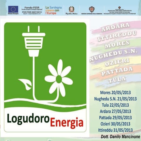 Presentazione Logudoro Energia Danilo Mancinone | PDF | Power and ...