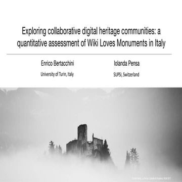 Exploring collaborative digital heritage communities: a quantitative ...