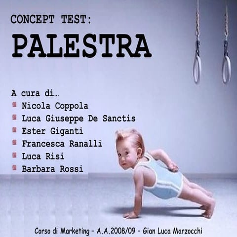 Presentazione palestra marketing2009 | PPT