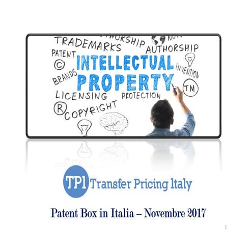 A Patent Box Presentation. | PDF