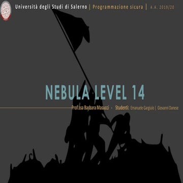 Nebula, Level 14 | PPT