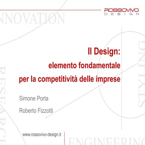 Rossovivo Design - Simone Porta | PDF