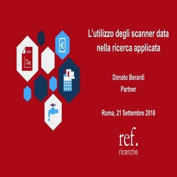 D. Berardi, L'utilizzo degli scanner data nella ricerca applicata | PPT