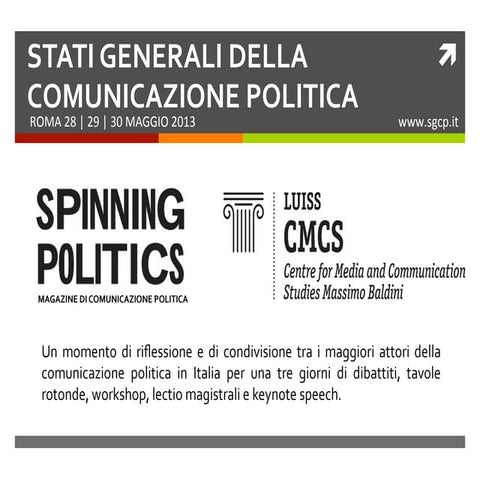 Presentazione #SGCP | PDF