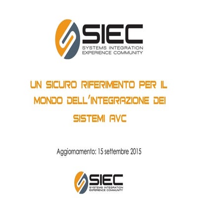 Presentazione SIEC | PDF