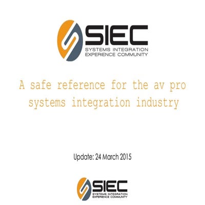 Presentazione siec 24032015 en_w | PPTX | Business Expos & Conferences | Events