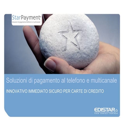 Presentazione Star Payment | PPT