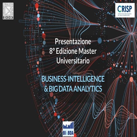 Presentazione Master BI&BDA Edizione 8 | PDF