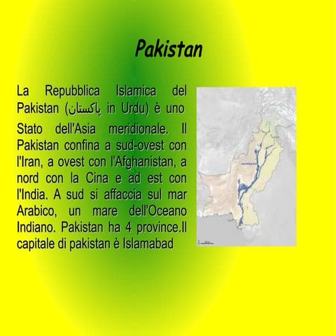 Presentazione su pakistan | ODP