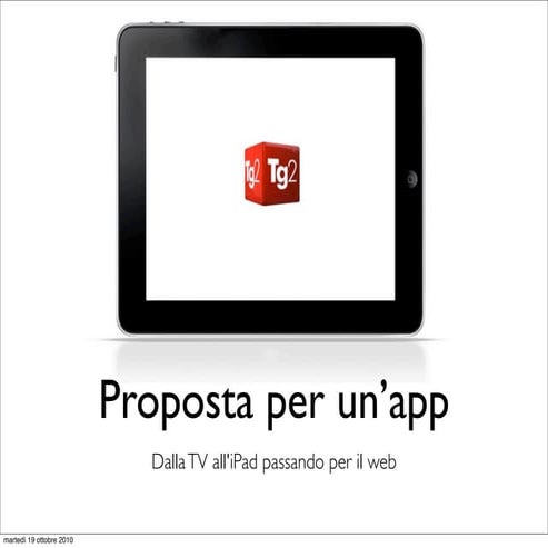 un app per Tg2 | PDF | Technology & Computing