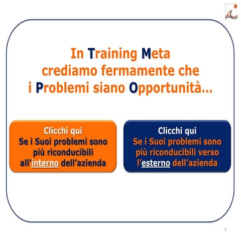Presentazione Training Meta | PPSX | Business | Business and Finance