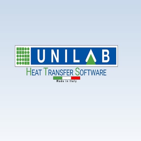 Presentazione UNILAB Srl - Heat Transfer Software | PPT