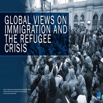 Global Views on Immigration and the Refugee Crisis | PPT