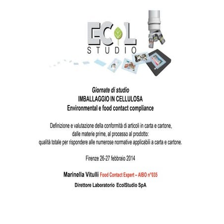 Presentazione vitulli imballaggio cellulosa firenze 2014 | PDF