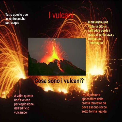 I Vulcani | PPT