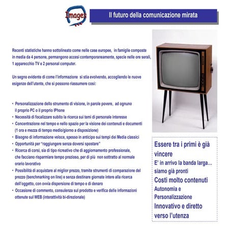 Presentazione web tv | PPT