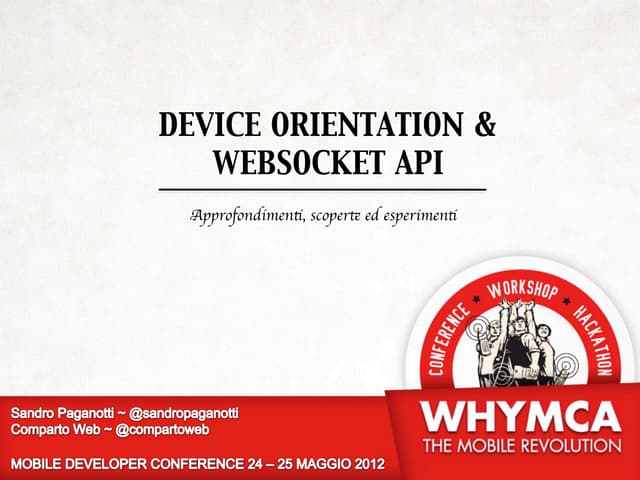 Device Orientation & WebSocket API | PDF Device Orientation & WebSocket API | PDF