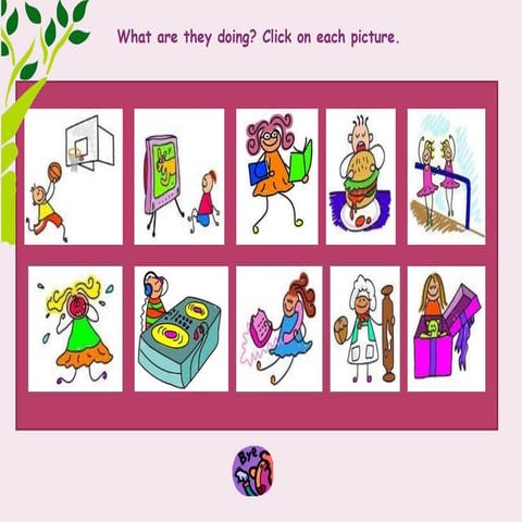 Present cont. game | PPT